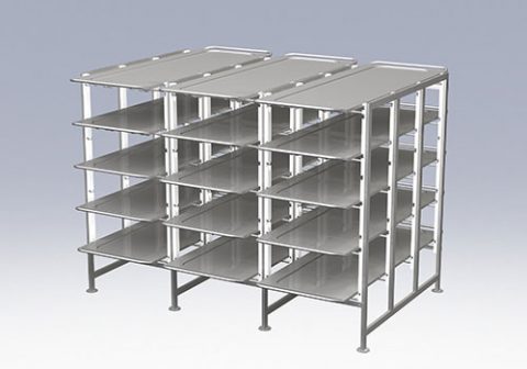 Body Storage Racking | AFOS Medical