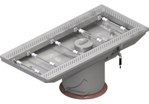 Ventilated Autopsy Table | AFOS Medical