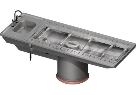 Ventilated Autopsy Table | AFOS Medical